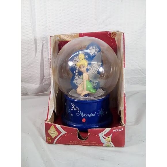Disney | Holiday | Tinker Bell Feliz Navidad Spanish Animated Snow ...